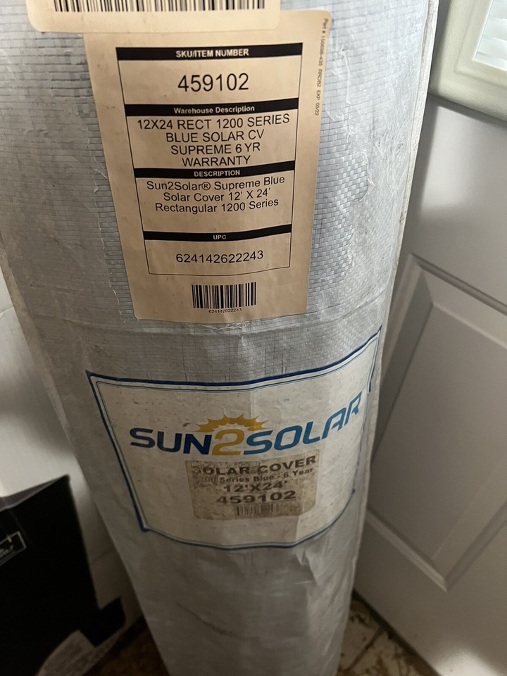 Sun2Solar 1200 Series Rectangle Swimming Pool Solar Cover Blanket ...