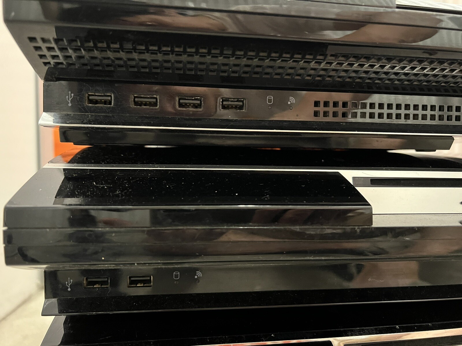 Lot PlayStation 3 PS3 FAT CechA01 Backwards Superslim PS2 XBOX 360 ...