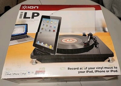 ION iLP Digital Conversion Turntable for iPhone, iPad and iPod touch ...