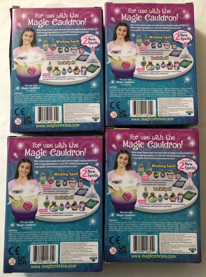 Magic Mixies Magical Mist and Spells Refill Pack for Magic Cauldron ...