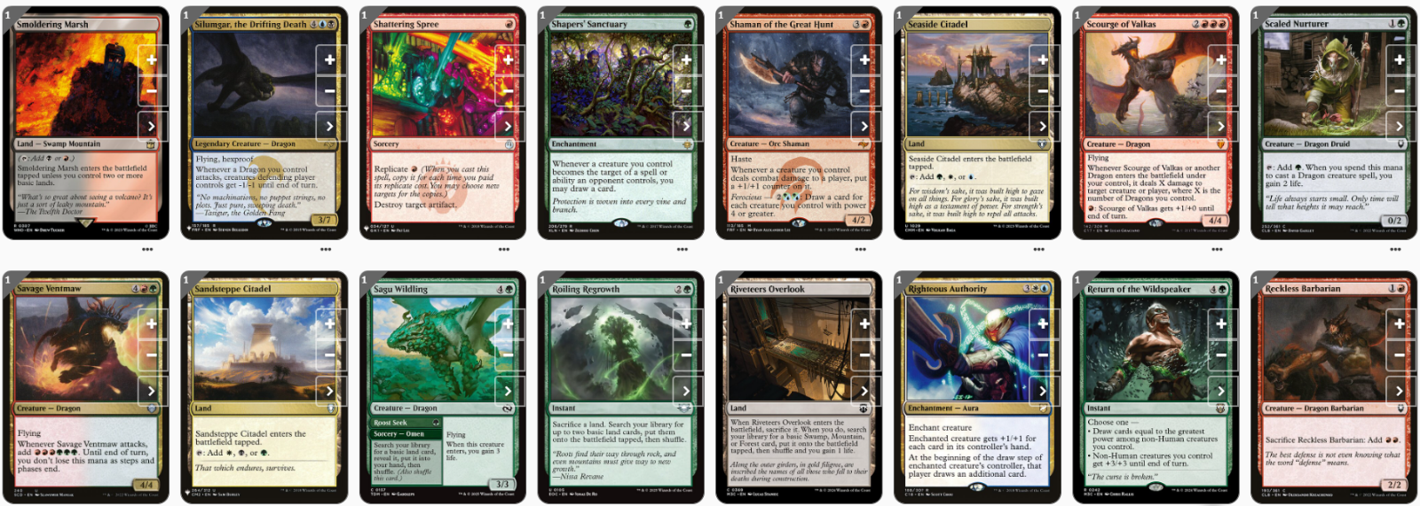 The Ur-Dragon *Custom Commander Deck* EDH MTG Dragon Tribal | eBay