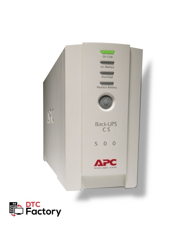 APC Back-UPS USV CS 500 BK500 500VA 300W Notstrom Stromspeicher mit ...