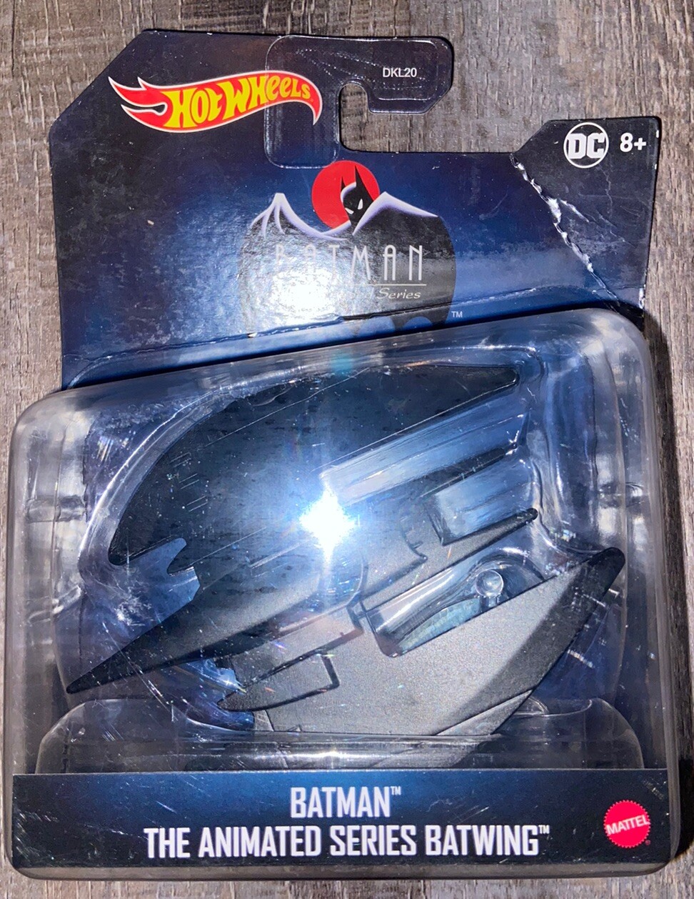 NEW Hot Wheels BATMAN The Animated Series BATWING 1:50 Scale Diecast by ...