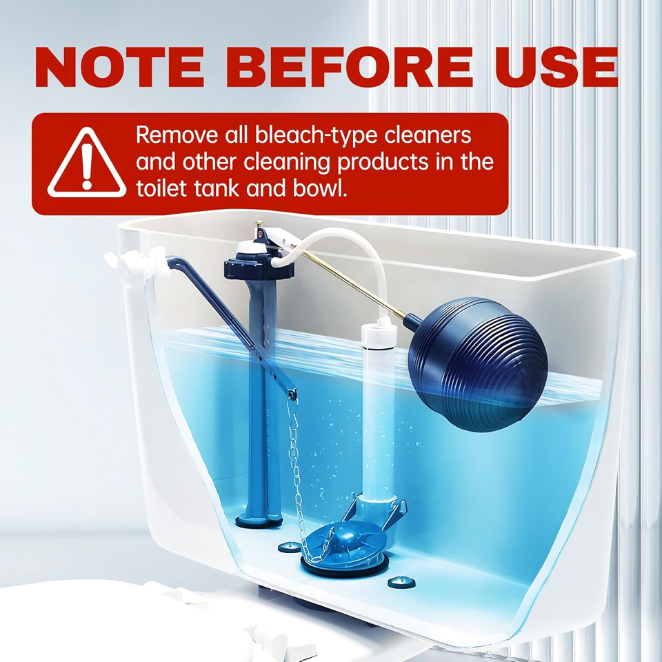 Toilet Tank Cleaner, 6 Pack, Automatic Toilet Descaler, Toilet Mold ...