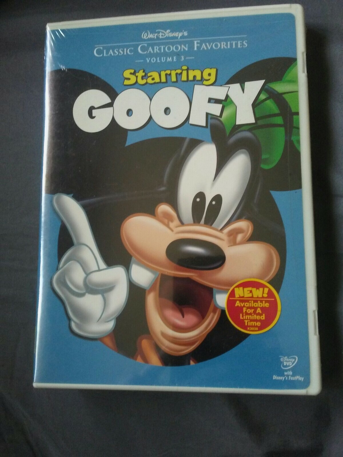 Classic Cartoon Favorites, Vol. 3 - Starring Goofy (DVD, 2005) Mfg ...