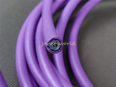 NEW 50 Meter 6XV1830-0EH10 siemens Profibus DP Bus cable Color Purple 2 ...