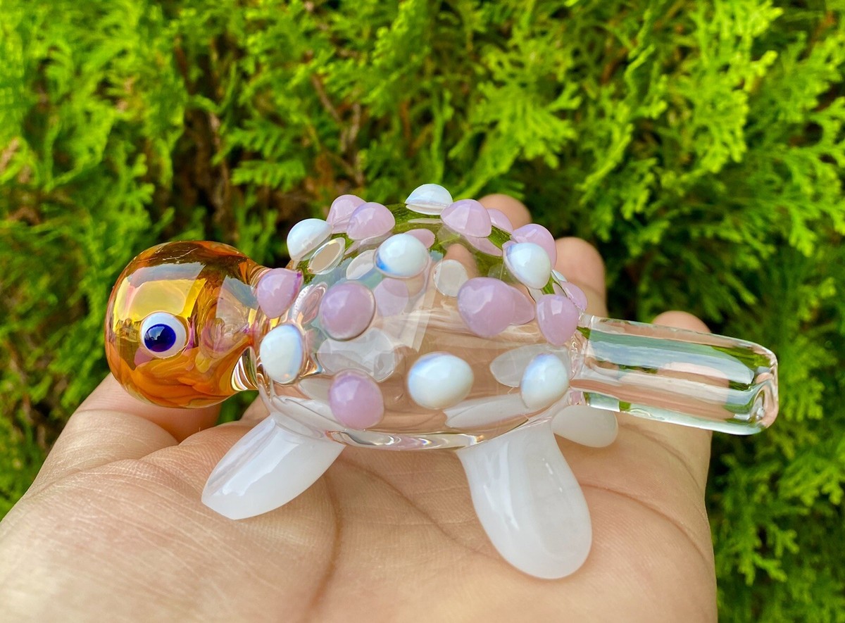 Turtle Glass Pipe