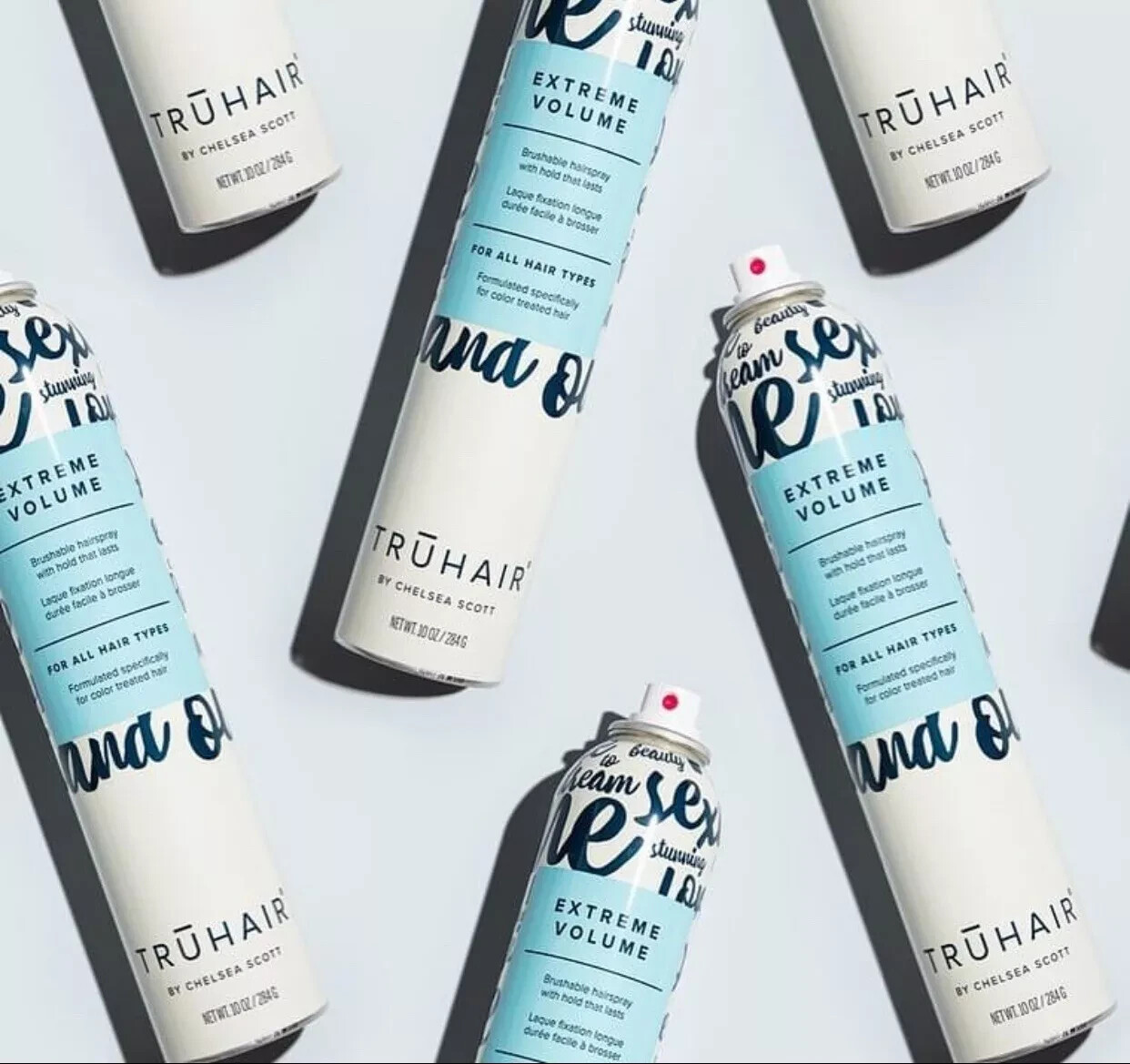 TruHair Chelsea Scott 10oz Extreme Volume Brushable Holding Hairspray ...