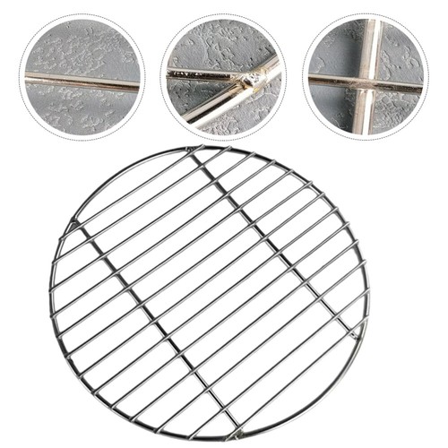BBQ Cooking Grate Stainless Steel Grill Round Barbecue Barbeque Wire ...