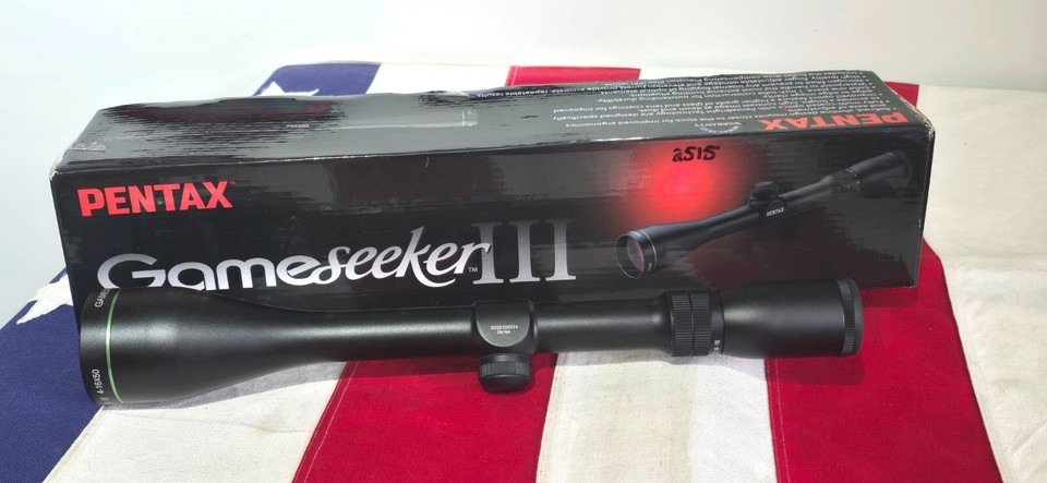 Pentax Gameseeker III 4-16x50 Rifle Scope Matte Black | eBay