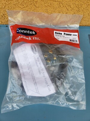 Conntek 40401 4-Foot Range Cord 40 Amp 125/250 Volt NEM Amp 14-50P 4 ...