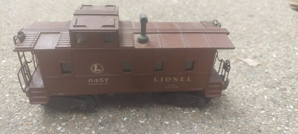 LIONEL 6457 BROWN CABOOSE | eBay