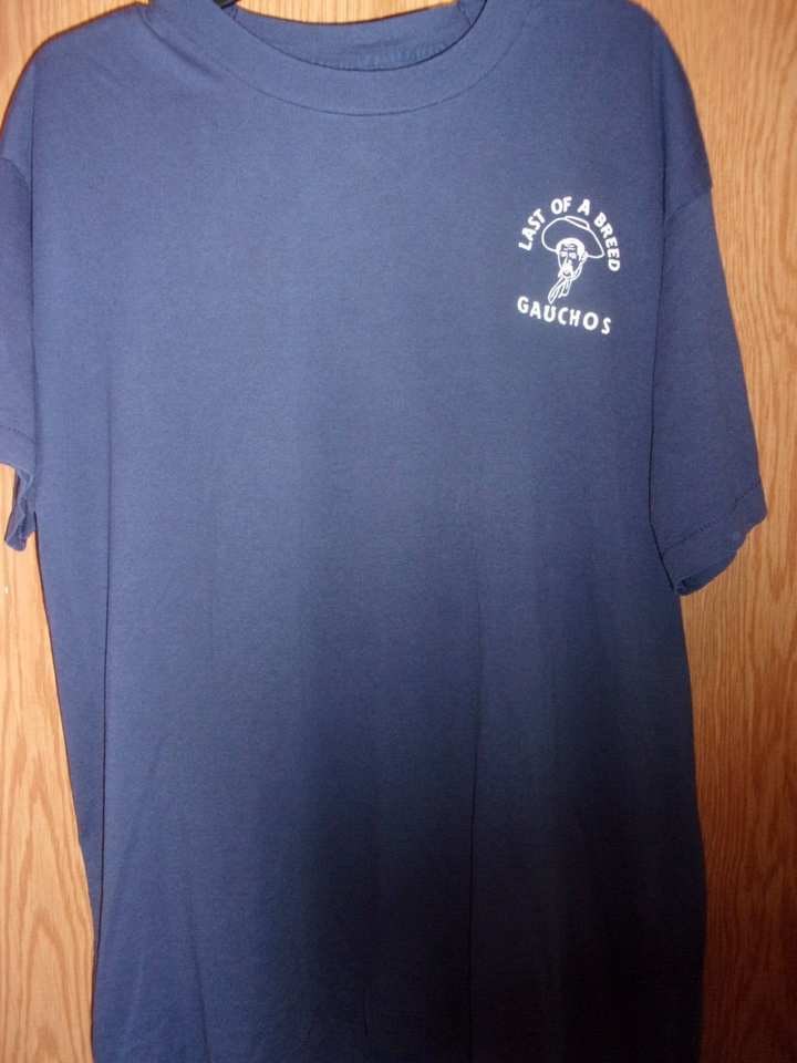 GAUCHOS LAST OF A BREED black XL t shirt | eBay