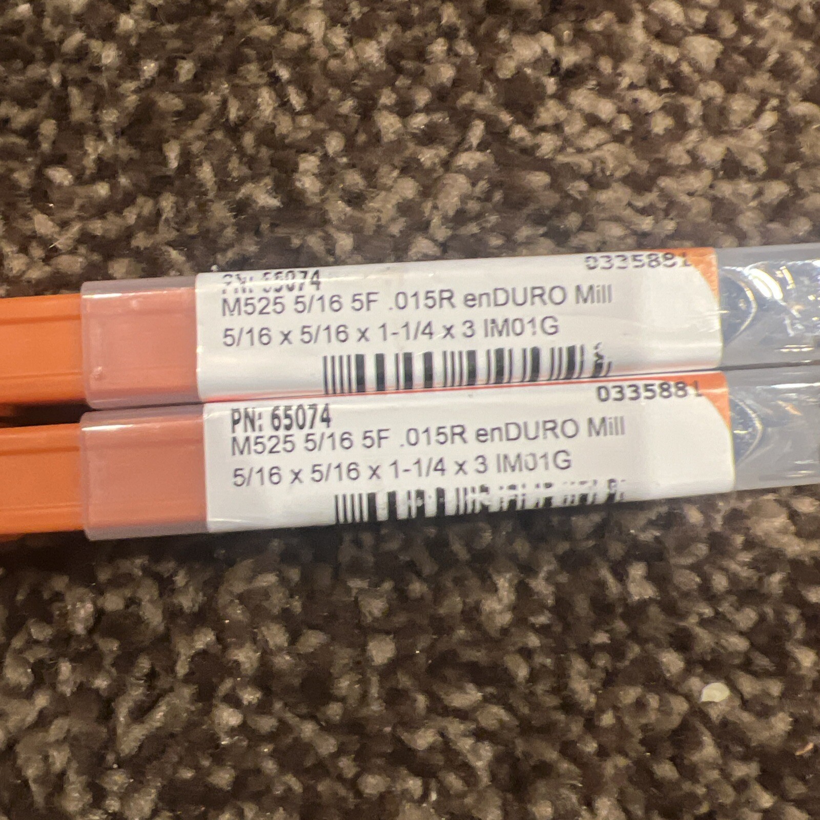 IMCO (65074) enDURO 5/16 x 5/16 x 1-1/4x 3 5Flute Carbide R.015 End ...