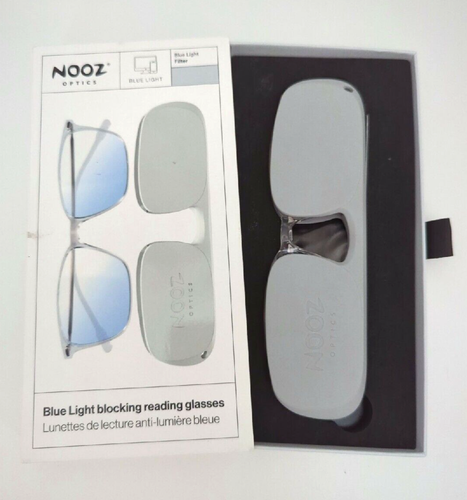 NOOZ Optics Blue Light Blocking Glasses - No Correction - Bao Rectangular | eBay