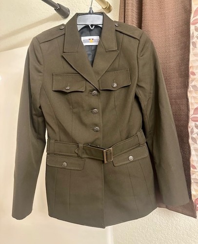 Army Heritage Green Service Uniform Women's AGSU Jacket Coat SZ 06 MT ...