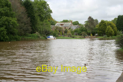 Photo 6x4 River Lerryn at high tide Taken from the car park in the ...