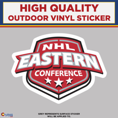 NHL Eastern Conference, High Quality Vinyl Stickers | eBay