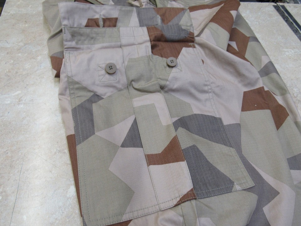 Swedish M90 Desert Camo Trousers Pants Combat M90K Desert Splinter ...