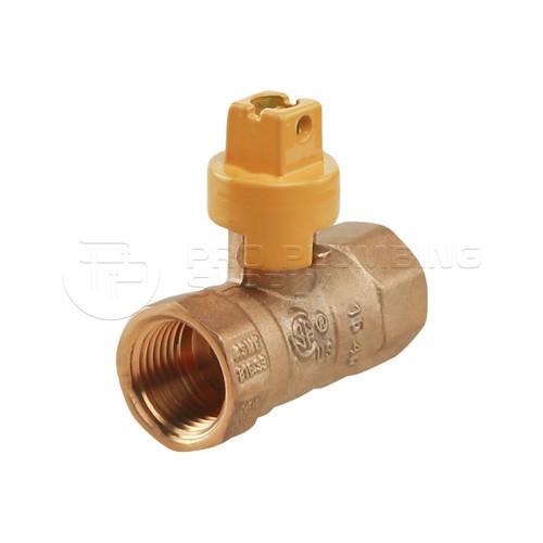 1/2"-1"in FIP Connection Premium Brass Gas Ball Valve Screwdriver ...