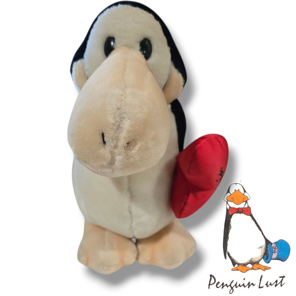 Bloom County Opus Penguin Plush Stuffed Animal Cartoon Collectible 1986 ...