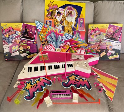 JEM & THE HOLOGRAMS Lot! W Star Stage, 2 Video Madness And Extra ...