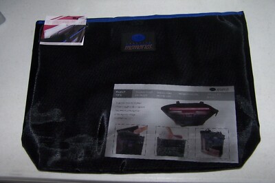 Creative Memories Black Project Tote Bag 13" x 17" Zippered NEW in Pack ...