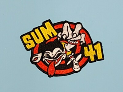 Rock Music Sew / Iron On Embroidered Patch:- Sum 41 (c) | eBay