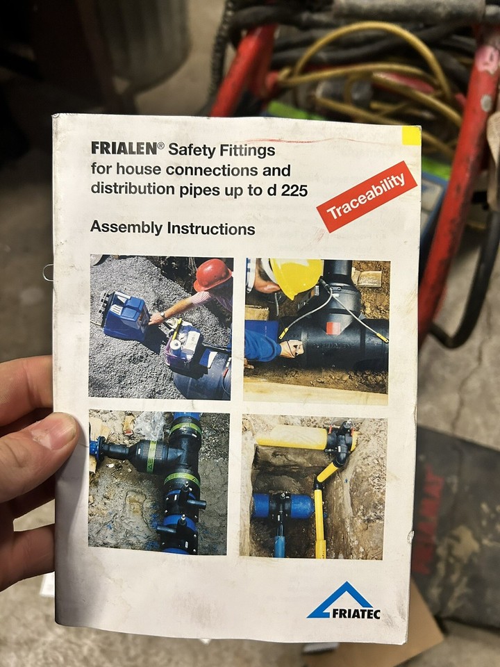Friatec Friamat Electrofusion Machine Plastic Pipe Fusion 110V ...