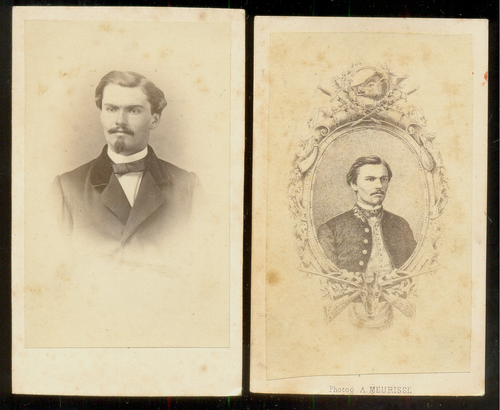 CDV un nommé Edouard de Roche? par Meurisse à Nice et Margain & Jager à ...