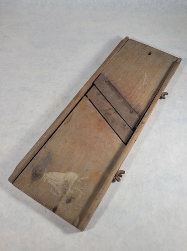 Antique Primitive Wooden Wood Cabbage Slicer Shredder Farm Barn Decor ...