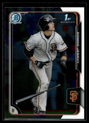 Ronnie Jebavy 2015 Bowman Chrome Draft 1st Bowman Card #79 | eBay