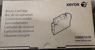 GENUINE XEROX 108R01416 WASTE CARTRIDGE PHASER 6600 VERSALINK C500 OT ...