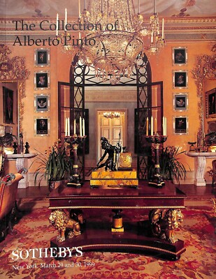 "The Collection Of Alberto Pinto" 1999 Sotheby's New York | eBay