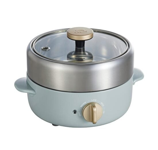 Bruno Electric Pot For 1-2 Person, Compact Multi-Grill Pot Blue, Blue ...