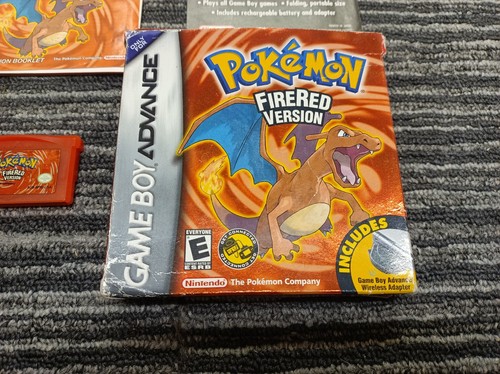 Genuine Pokemon Fire Red Version - GBA - Boxed Complete American | eBay