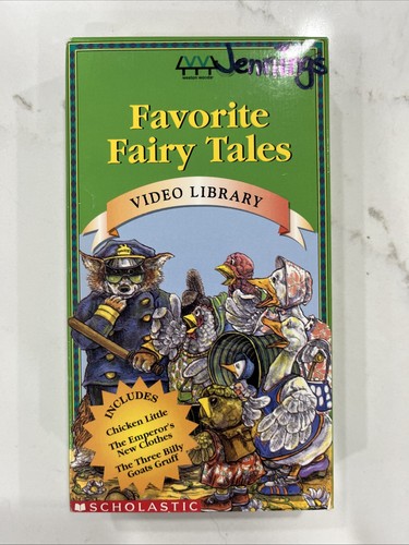 Favorite Fairy Tales Video Library (VHS 2001) Scholastic Classroom ...
