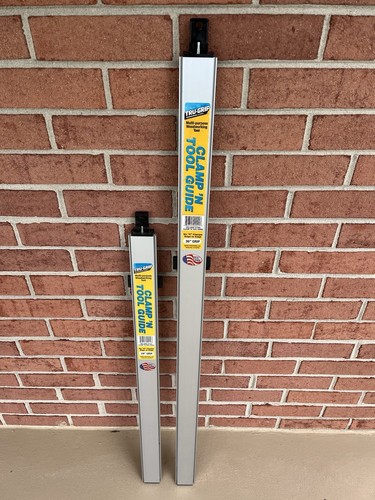 Lot of 2 Tru-Grip 24" & 36” Clamp 'N Tool Edge to Edge Guide | eBay