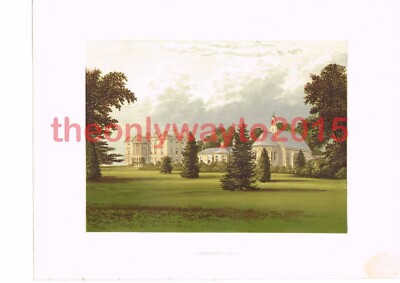 Sandbeck Park, Near Tickhill, Yorkshire, England, Book Illustration ...
