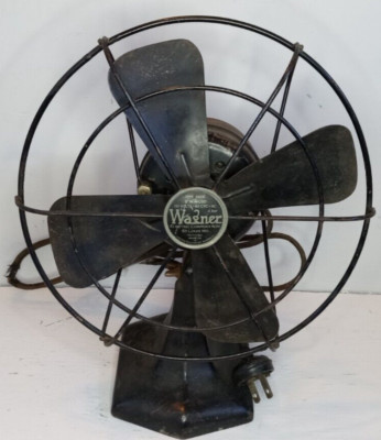 Super Rare Wagner 4160E Antique Fan Cast Iron Estate Find | eBay