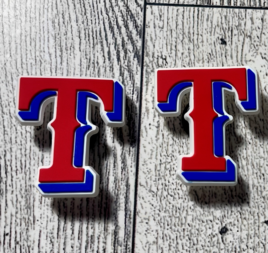 Set of 2 Texas Rangers Charms compatible with crocs. | eBay
