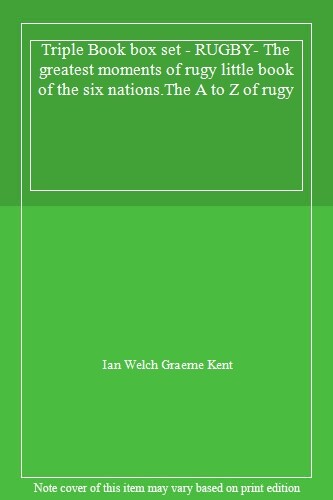 Triple Book box set - RUGBY- The greatest moments of rugy little | eBay