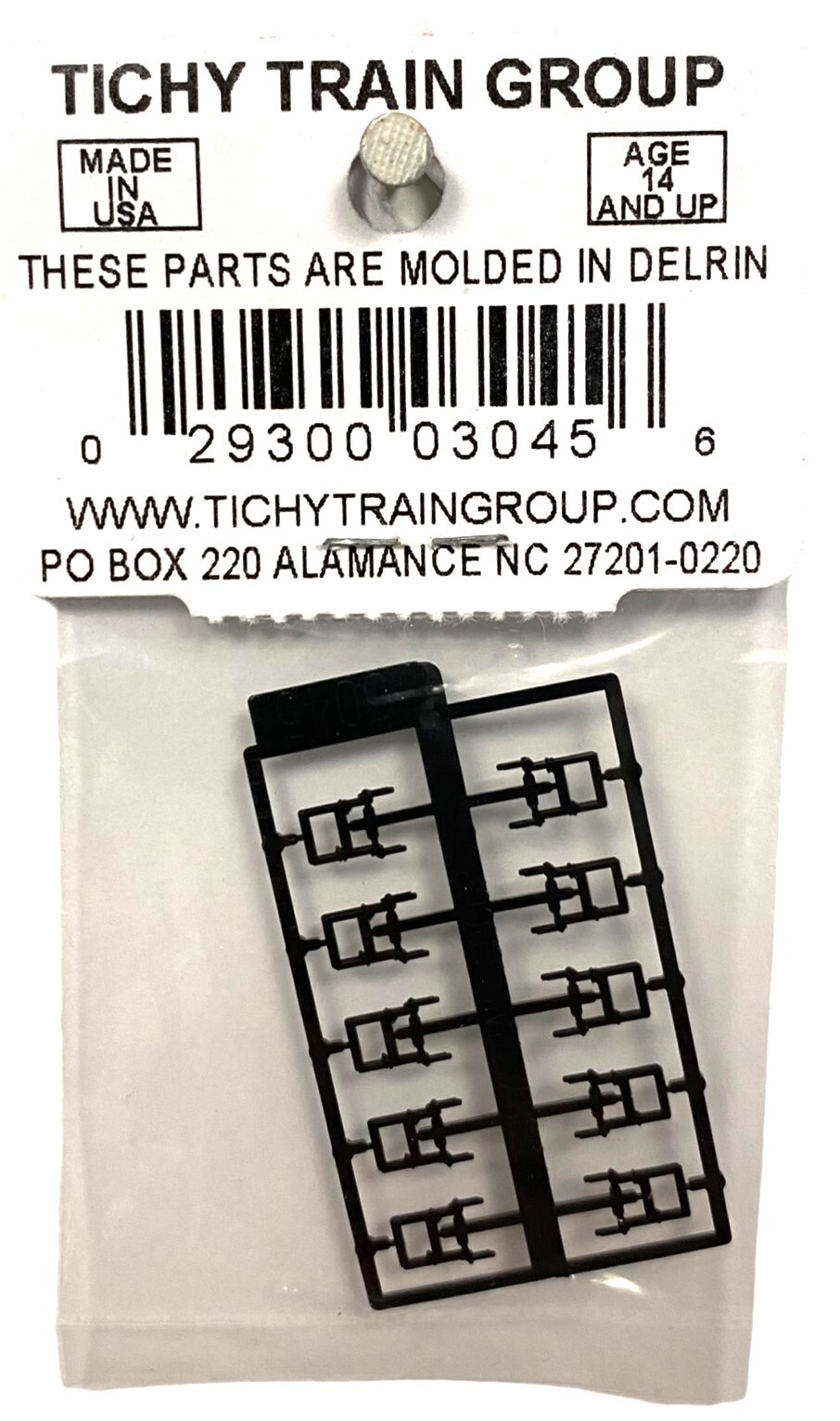 HO Scale Tichy Train Group 3045 Double Step Bottom Mount Car Stirrups ...