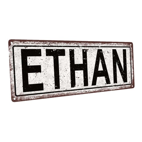 Ethan Metal Sign; Wall Decor for Kids Room or Nursery | eBay