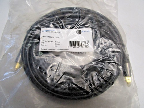KABELDIREKT PRO SERIES OPTICAL TOSLINK CABLE / 25FT | eBay