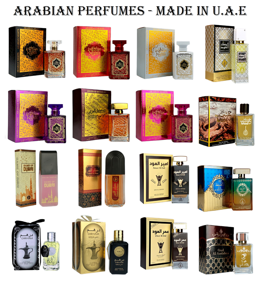 Arabian Perfume For Men Women Mens Perfume Womens Perfume Oud Musk ...