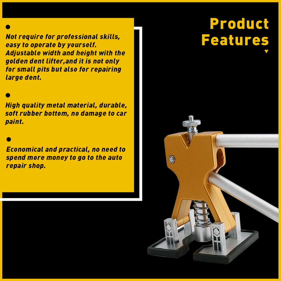 New Car Body Puller Dent Bridge Lifter Tool Paintless Hail Remover ...