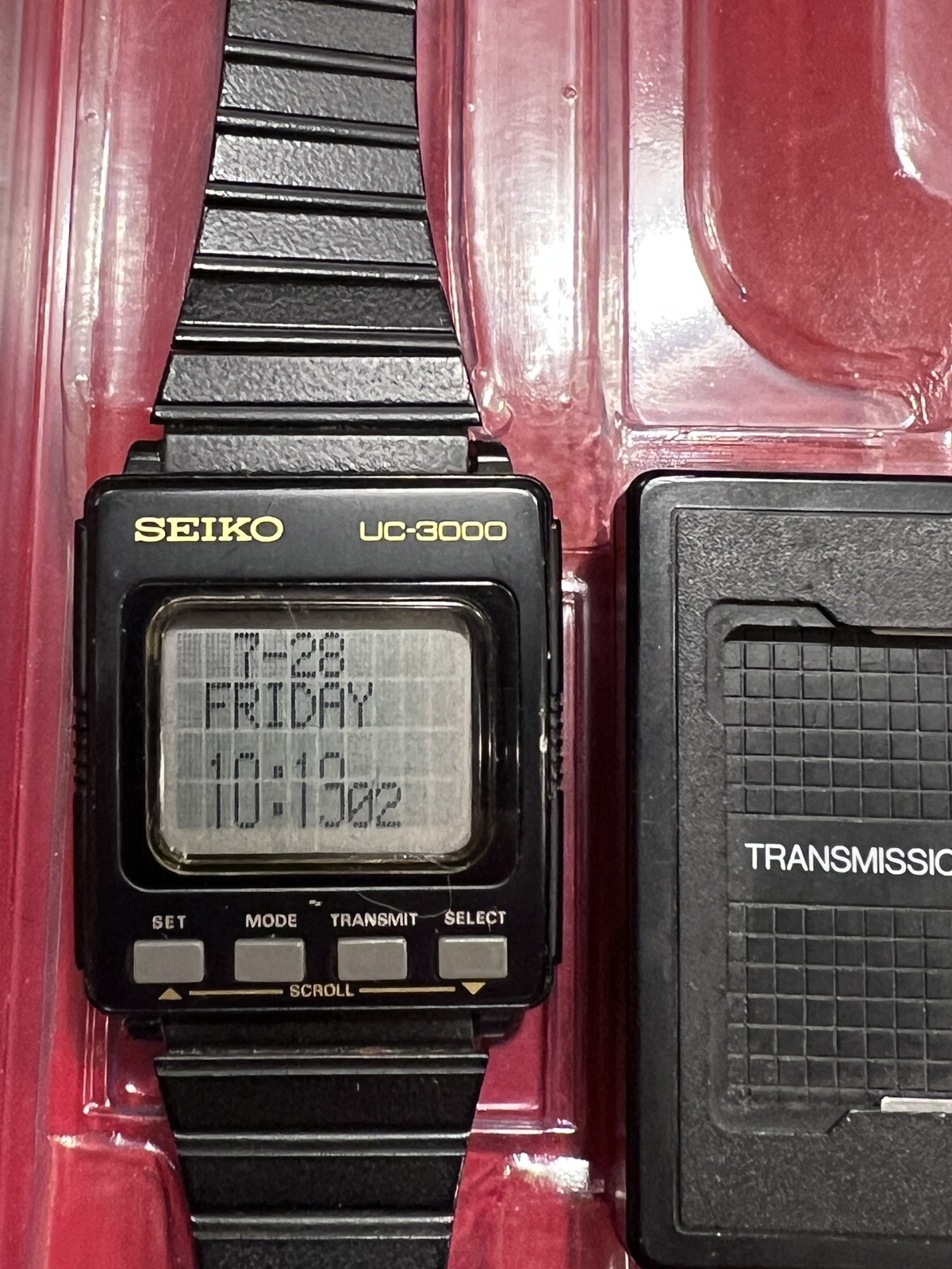 Seiko UC-3000 Series Wrist Information System Seiko Memory Diary ...