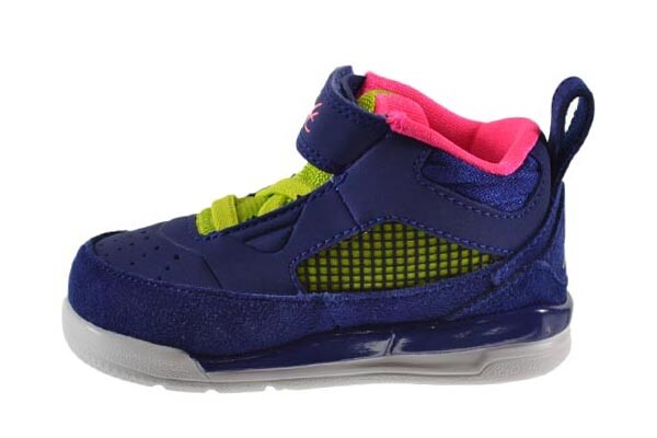 Jordan Flight 9.5 GT Baby Toddlers Shoes Deep Royal Blue-Green-Pink ...