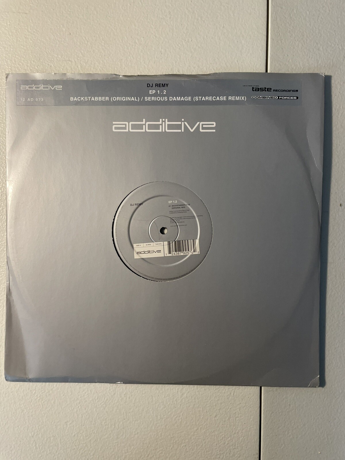 DJ Remy- EP 1.2 Backstaber/ serious Damage 12” Trance Record 2001 | eBay